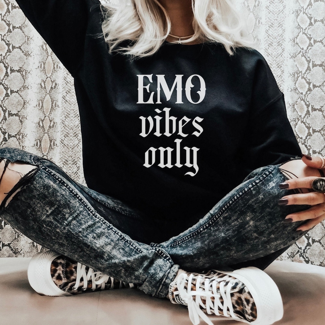 Emo Sweatshirt Emo Clothing Retired Emo Kid Pastel Goth Clothing Emo ...
