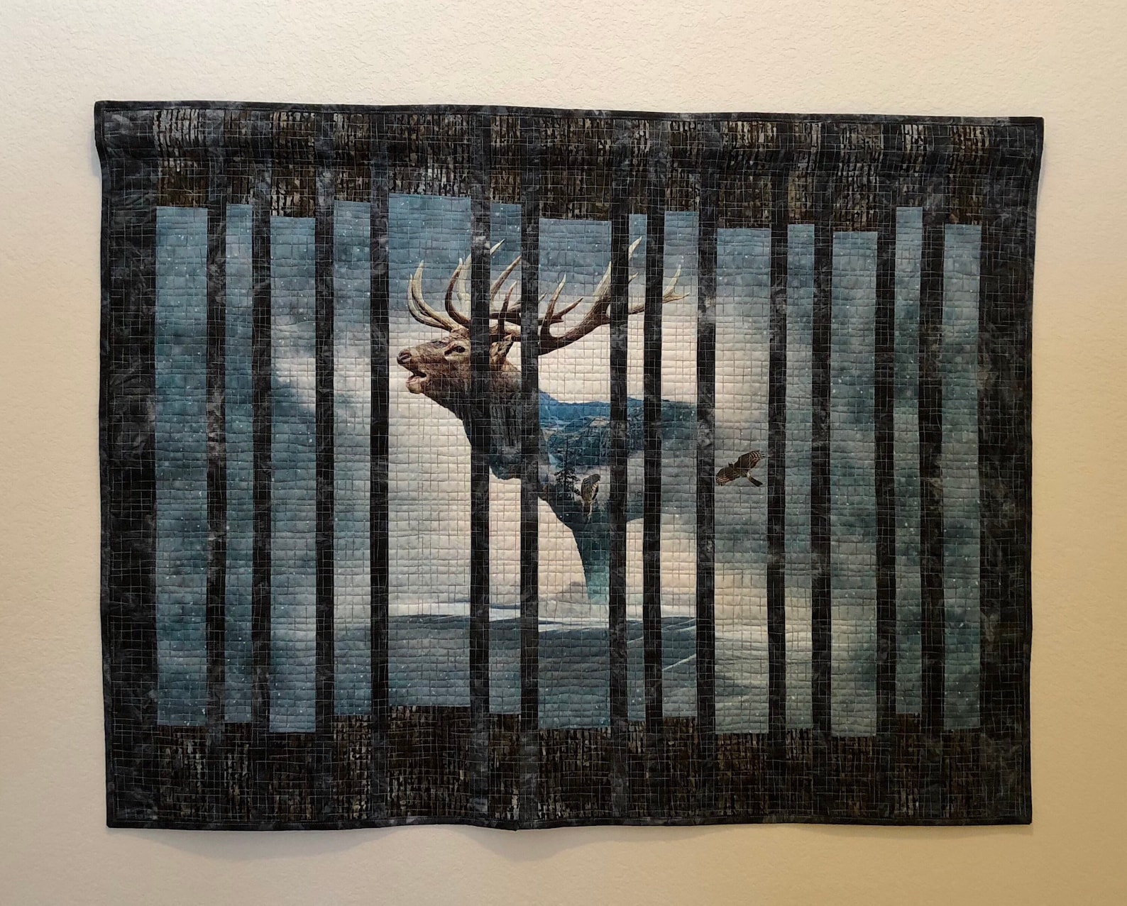 Bearly Double Vision Quilt/wall Hanging Pattern - Etsy