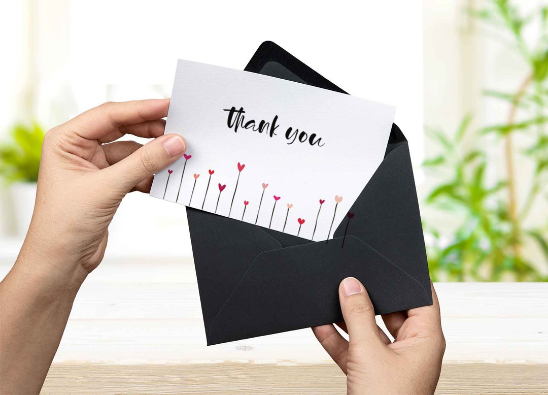 Thank You Card Note DIGITAL DOWNLOAD - Etsy