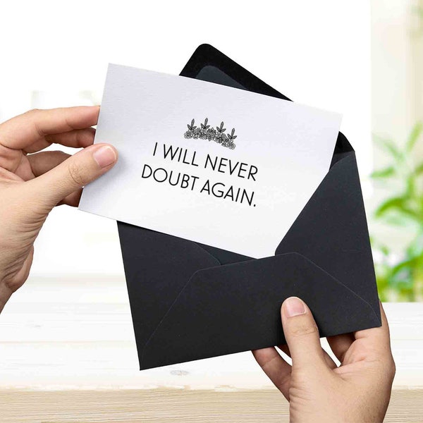 Never Doubt I Love - Etsy