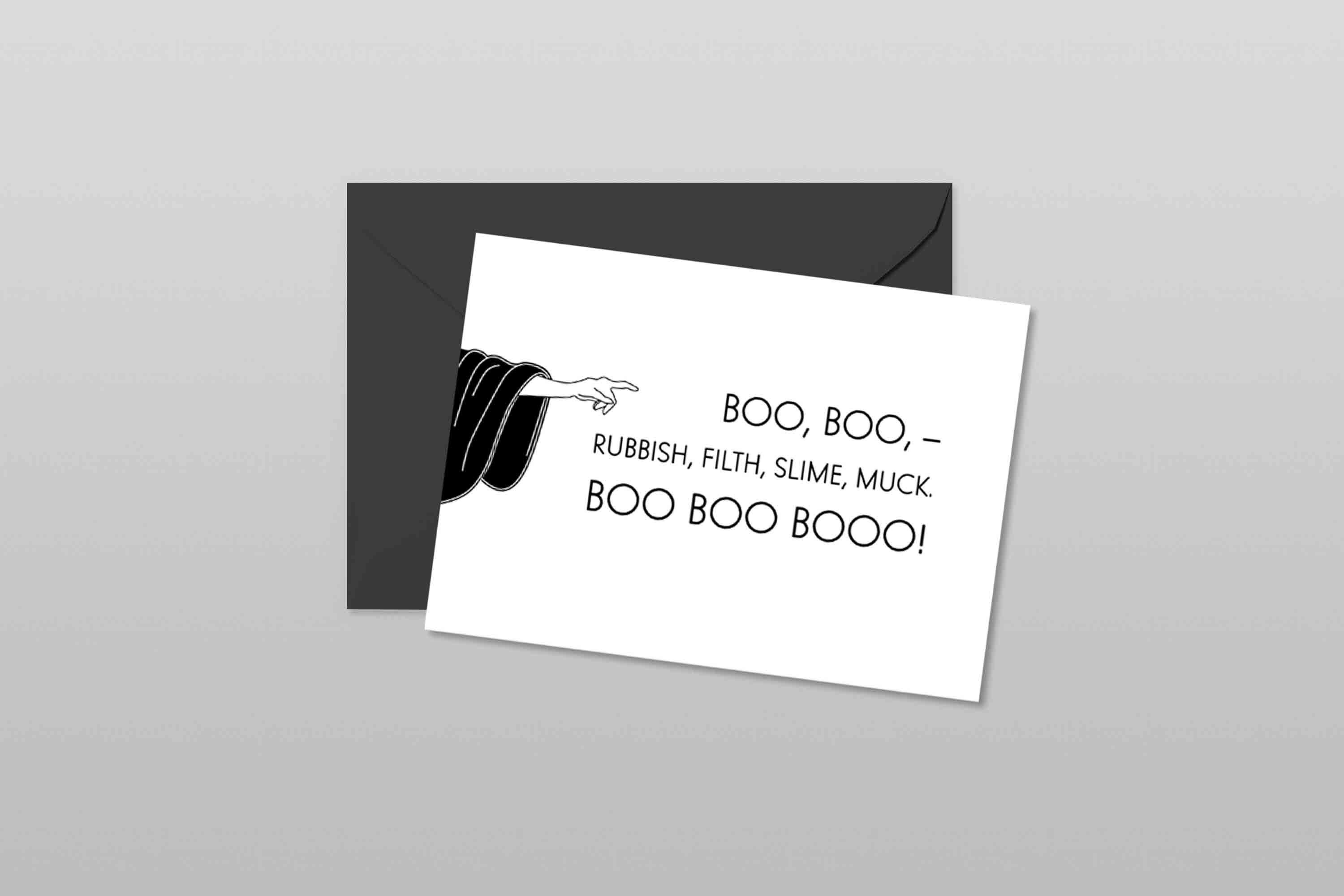 Princess Bride Boo Boo Rubbish Filth Booo Greeting Card - Etsy