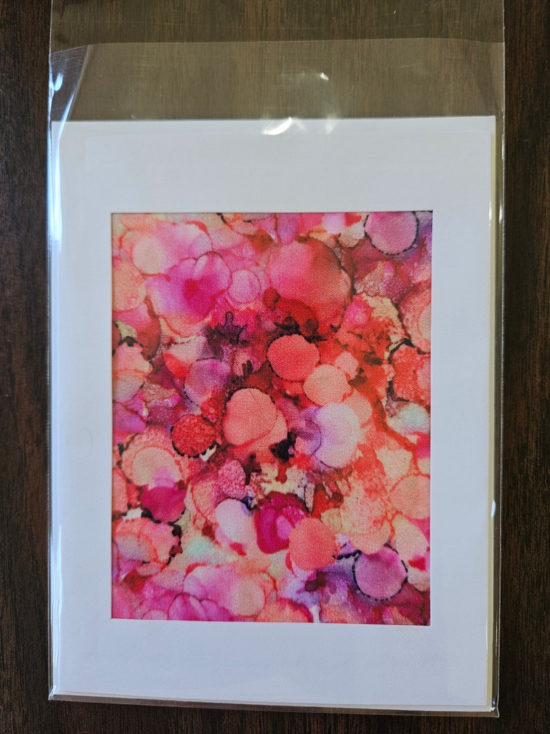 Fabric Thank-you Cards set of 6 - Etsy