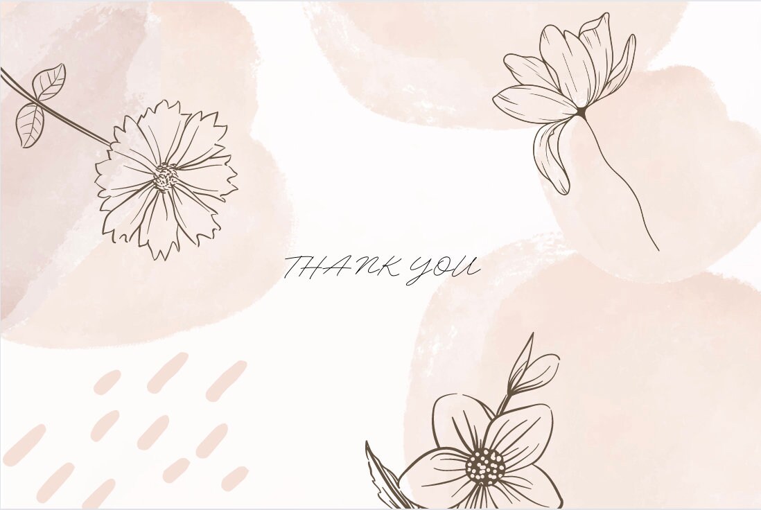 Boho Thank You Card Bundle - Etsy