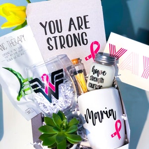 Breast Cancer Awareness Gift Box Thinking of You Hug in a Mug Gift for ...