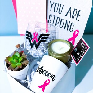 Breast Cancer Awareness Gift Box Thinking of You Hug in a - Etsy