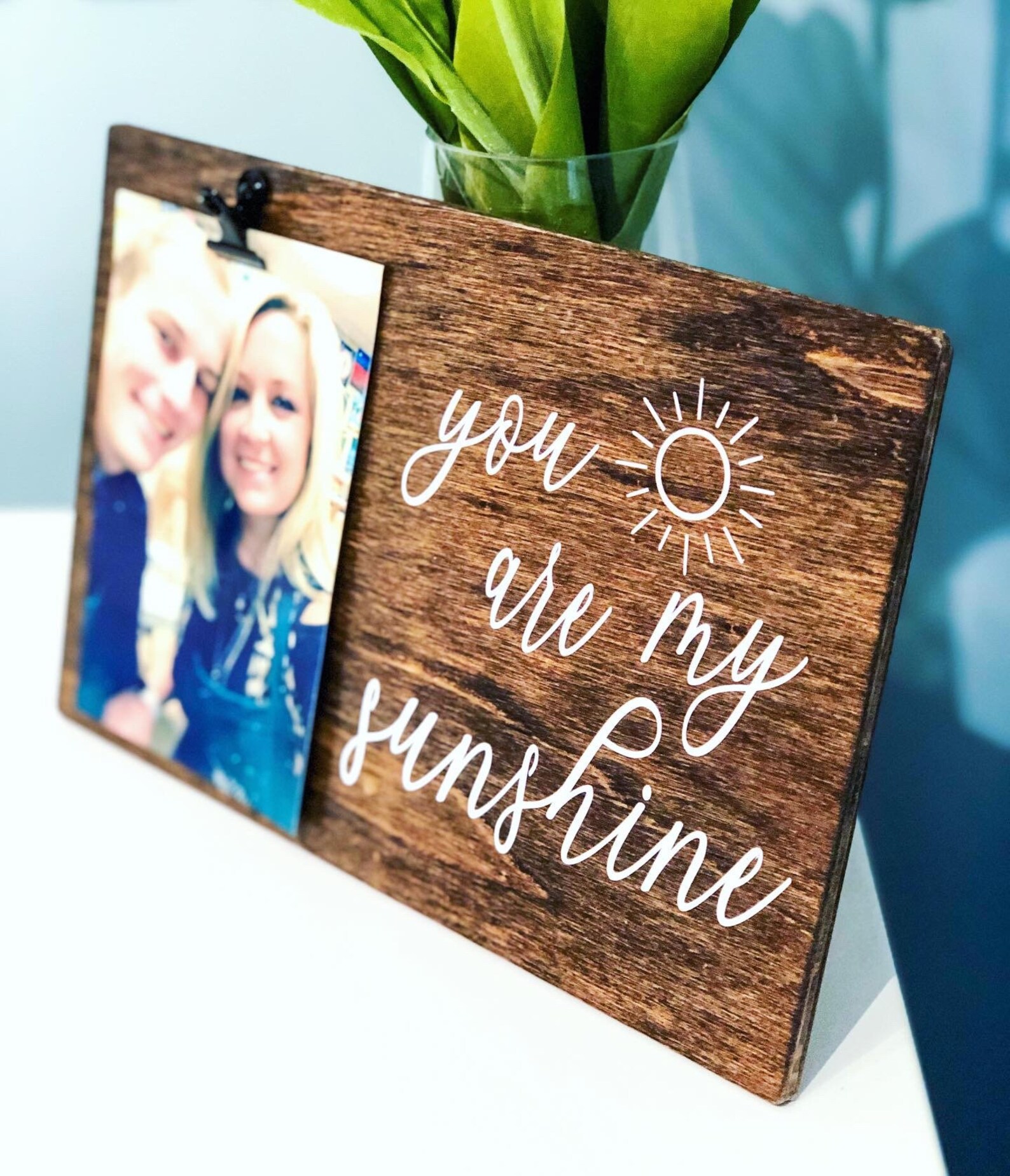 You Are My Sunshine Picture Frame Gift for Him Keepsake | Etsy