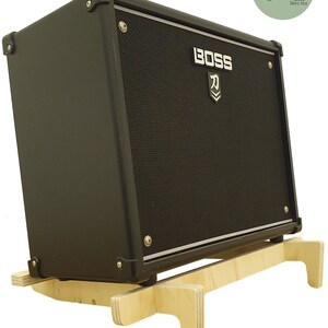 Wooden Guitar Amp Stand | Portable Amp Stand | Tilted Speaker Stand ...