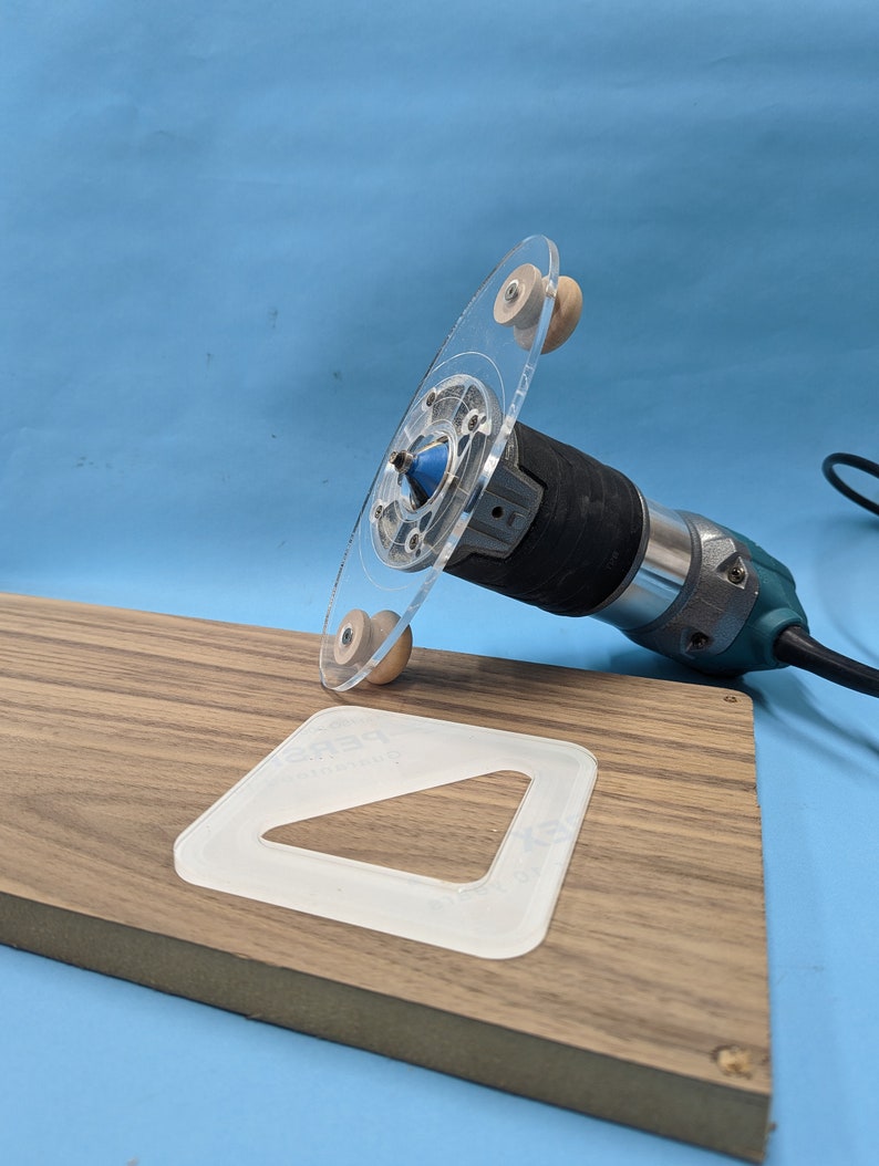 Makita Katsu Router Double Handle Base Clear Acrylic - Etsy