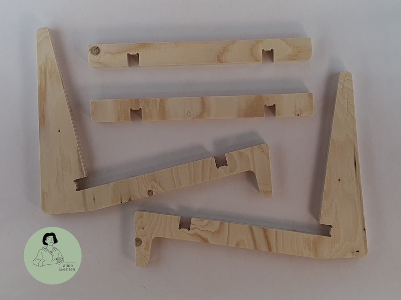 Wooden Guitar Amp Stand | Portable Amp Stand | Tilted Speaker Stand ...