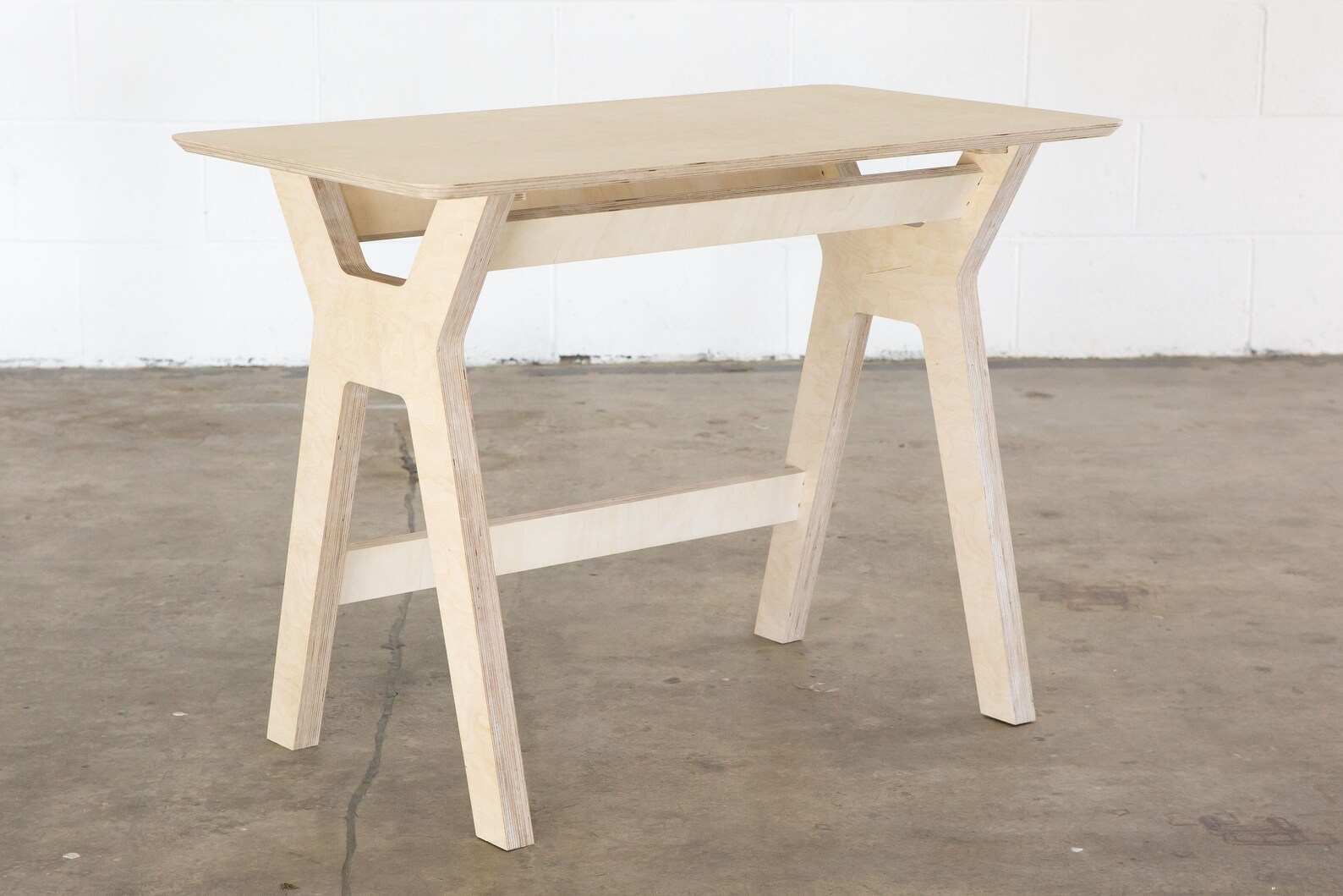 Work From Home Simple Plywood Computer Desk | Etsy UK