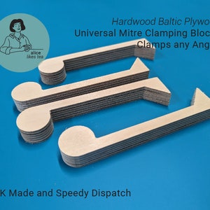 Mitre Clamping Blocks - Clamps ANY Angle! Quality Birch Plywood ...
