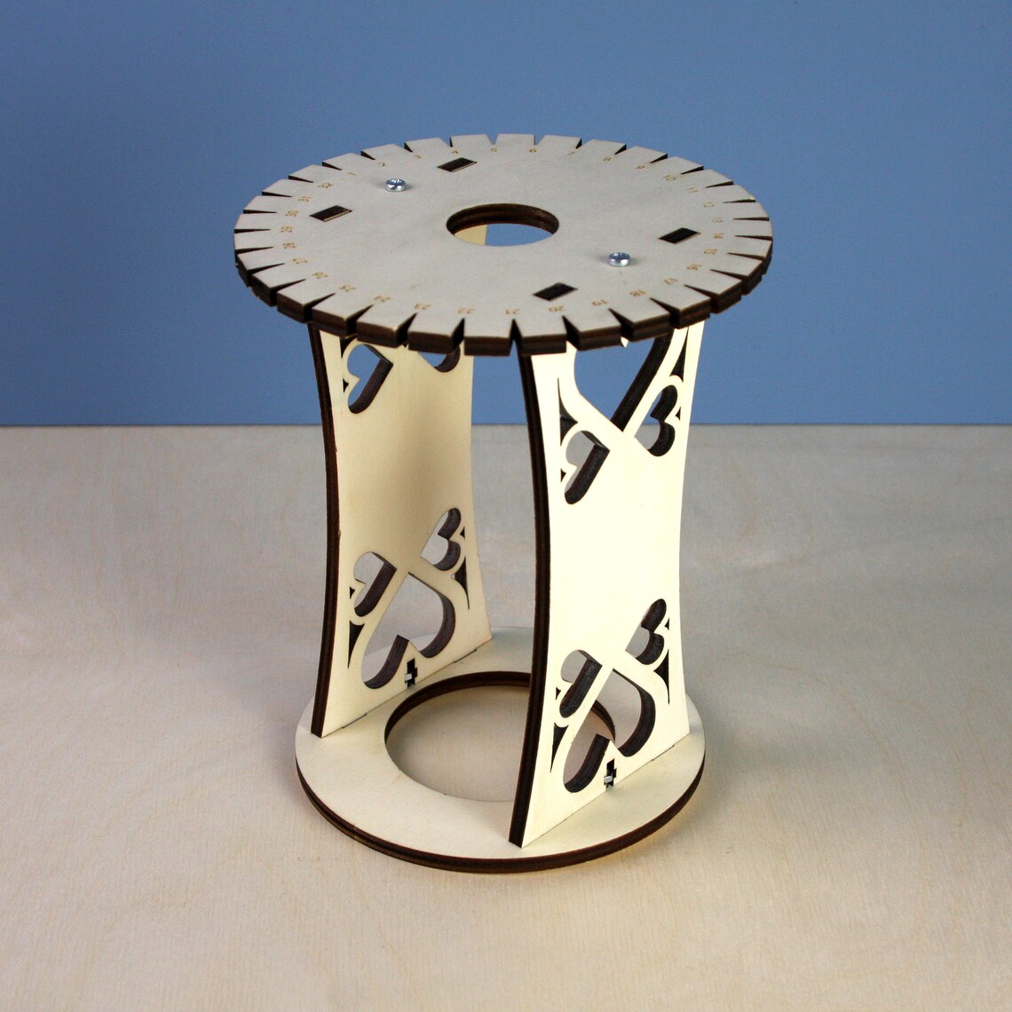 32 Round Kit Kumihimo Stand Holder Table Slot Disc Braiding - Etsy