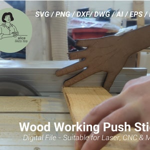 Missing Finger Push Stick for Woodworking - Funny Workshop Table Saw ...