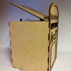 Christmas *PERSONALISED* Wedding Post Box, Party, Royal Mail Style ...