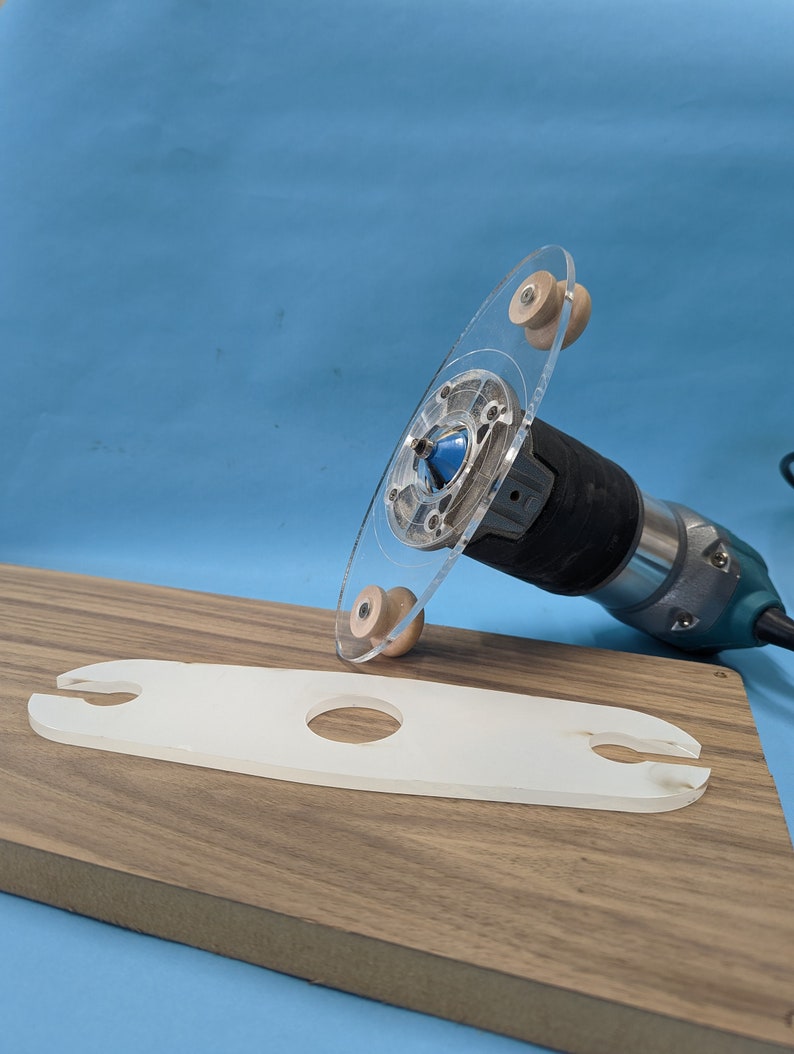 Makita Katsu Router Double Handle Base Clear Acrylic - Etsy