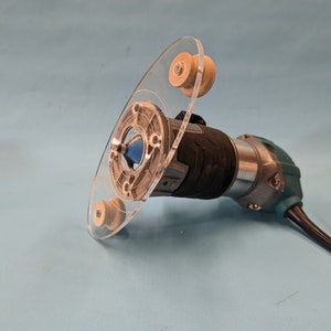 Makita Katsu Router Double Handle Base - Clear Acrylic - Etsy