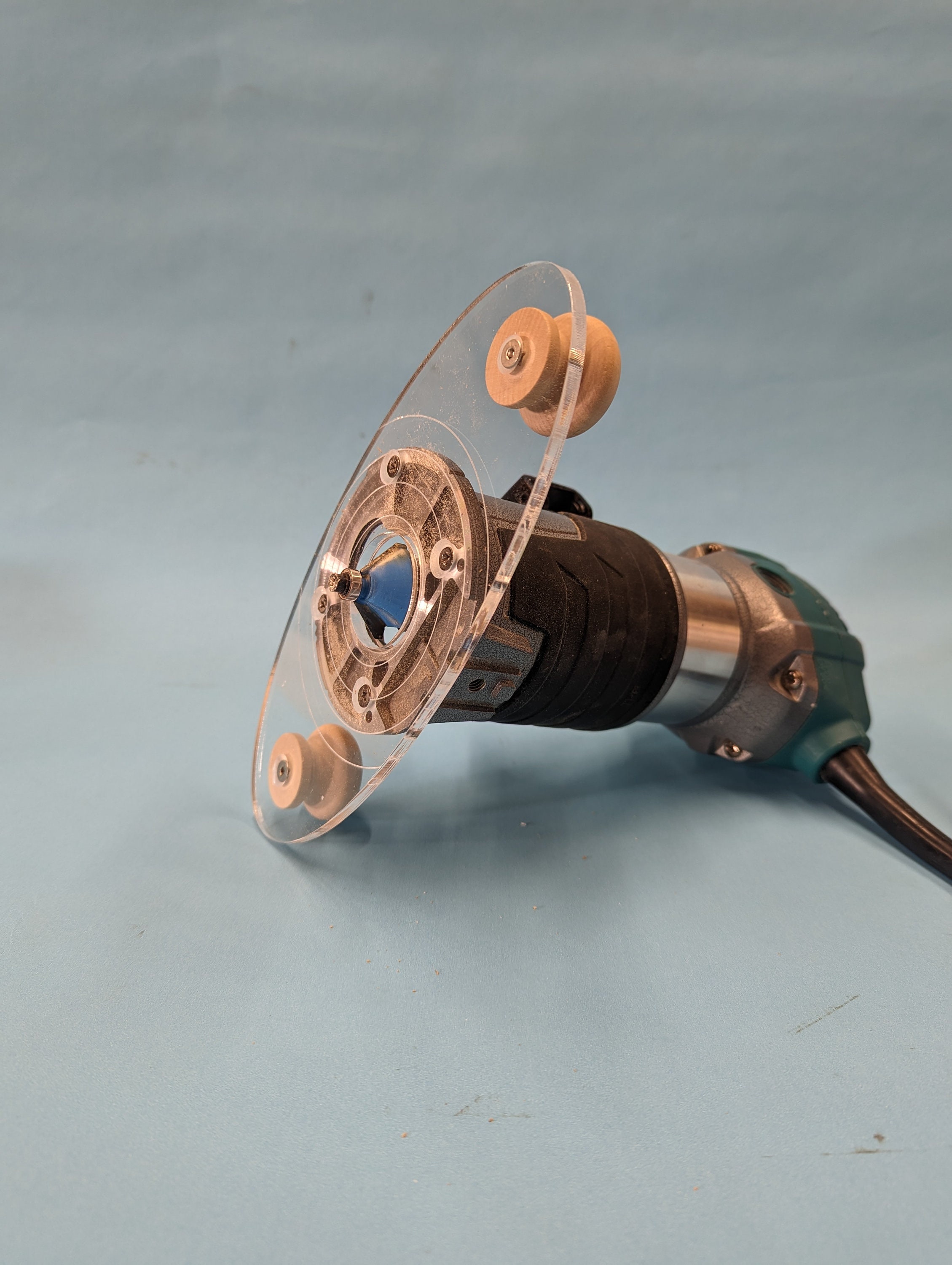 Makita Katsu Router Double Handle Base - Clear Acrylic - Etsy