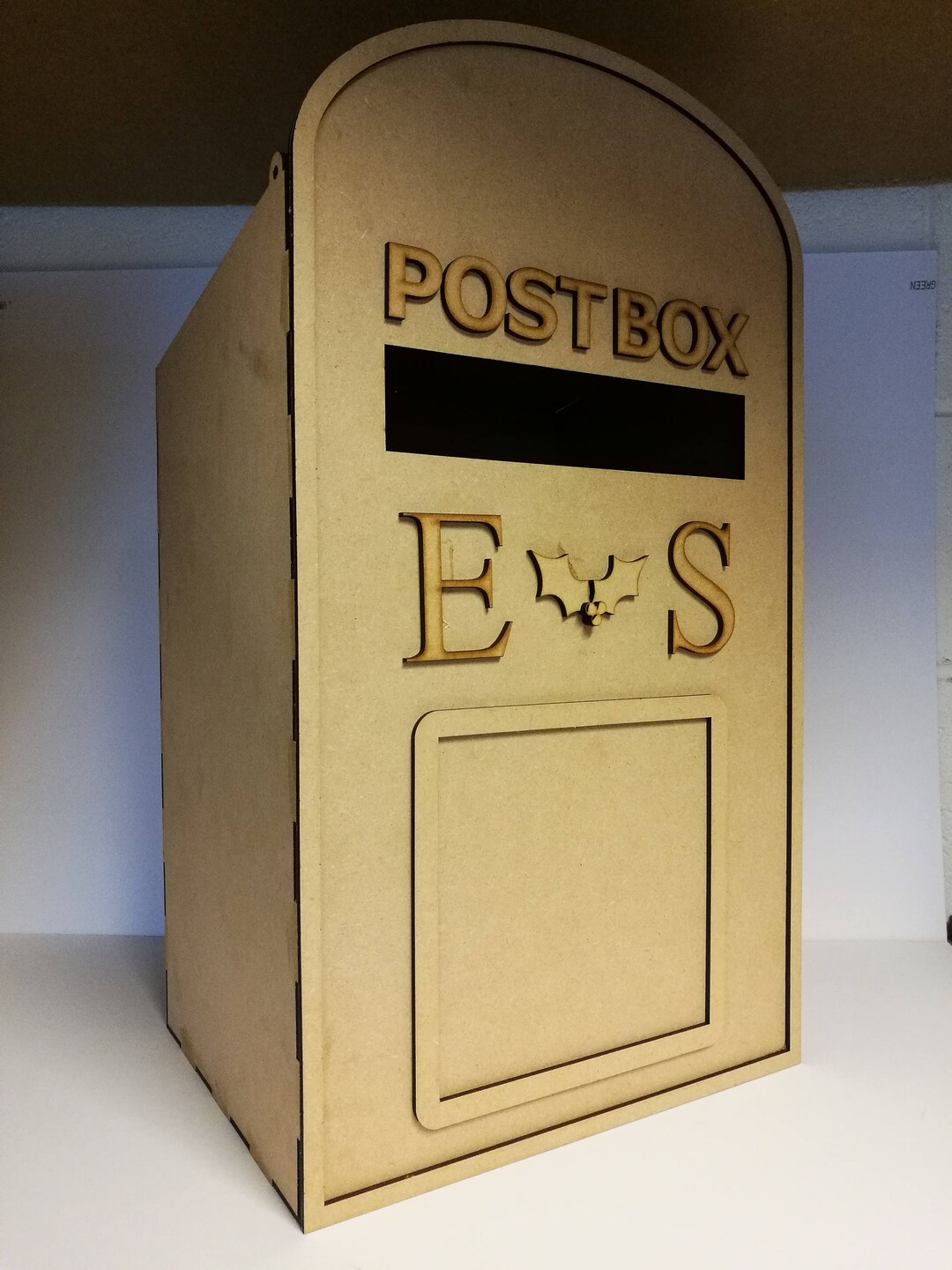 Christmas X Large PERSONALISED Post Box, Party, Royal Mail Style - Flat ...