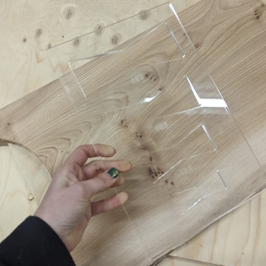 Acrylic Bow Tie Joint Router Jig - Butterfly Dutchman Inlay Mortice - 4 ...