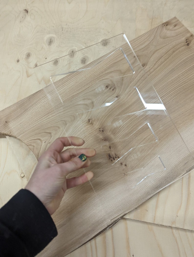 Acrylic Bow Tie Joint Router Jig - Butterfly Dutchman Inlay Mortice - 4 ...