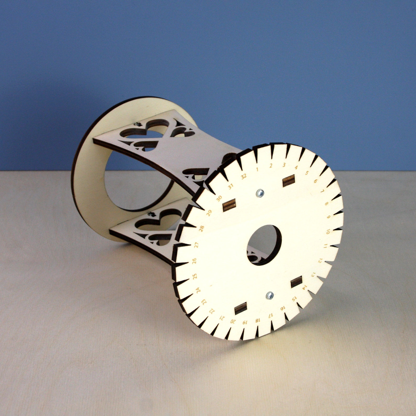 32 Round Kit Kumihimo Stand Holder Table Slot Disc Braiding - Etsy