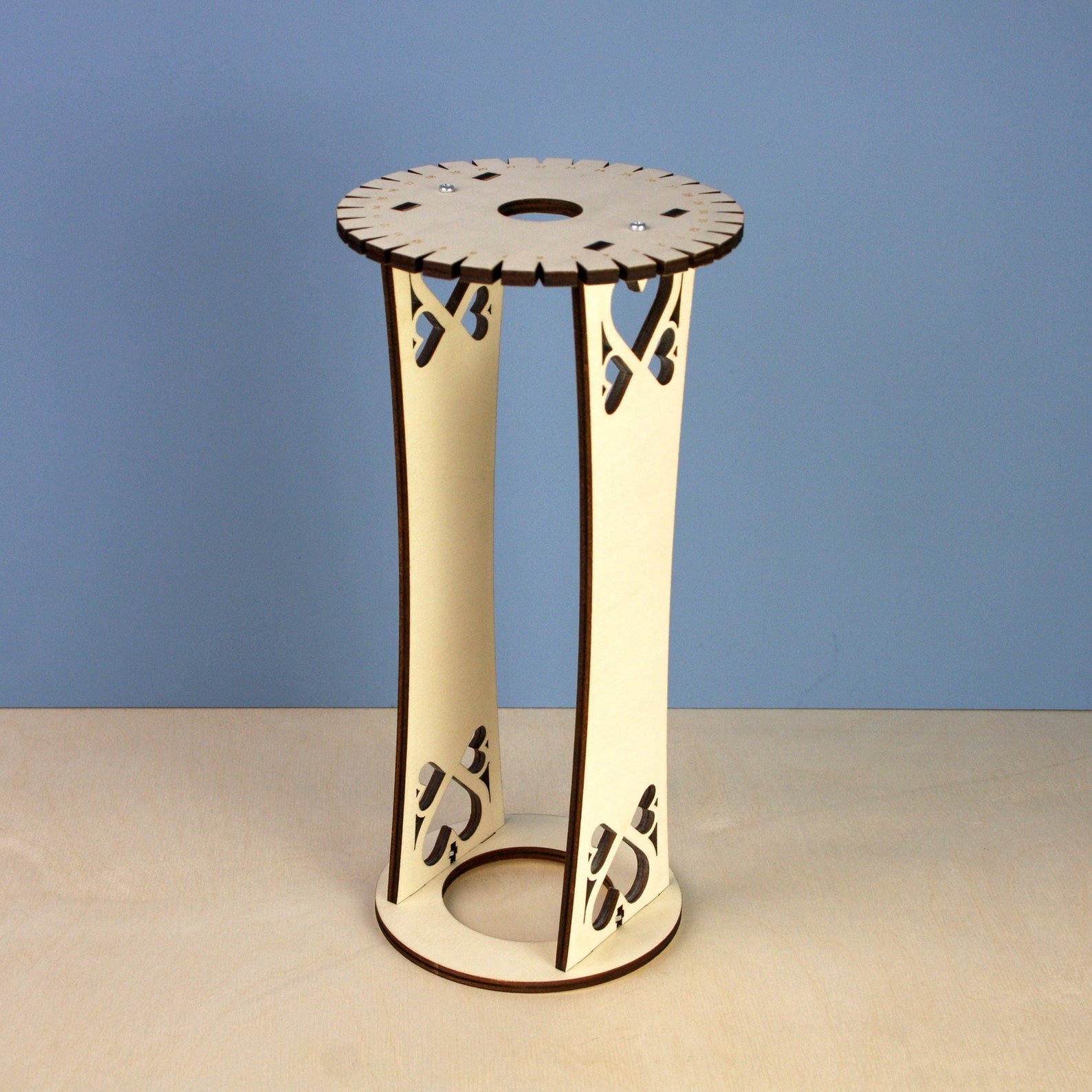 TALL Round Square Kit Kumihimo Stand Holder Table Slot Disc - Etsy UK