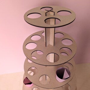 XL Candy Sweet Cone Display Large Wedding Party Sweet Display Stand ...