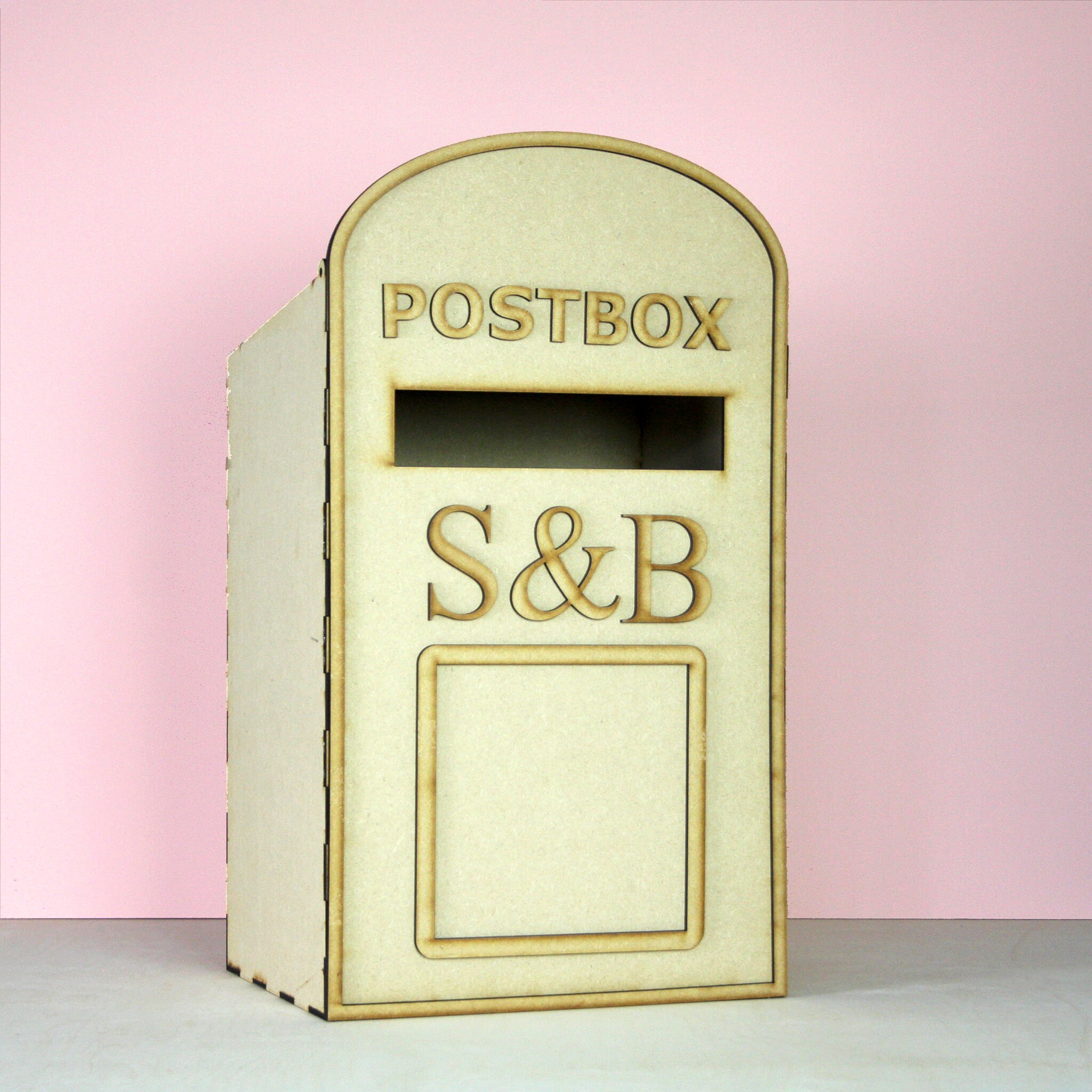 Extra Large PERSONALISED Wedding Post Box, Party, Royal Mail Style ...