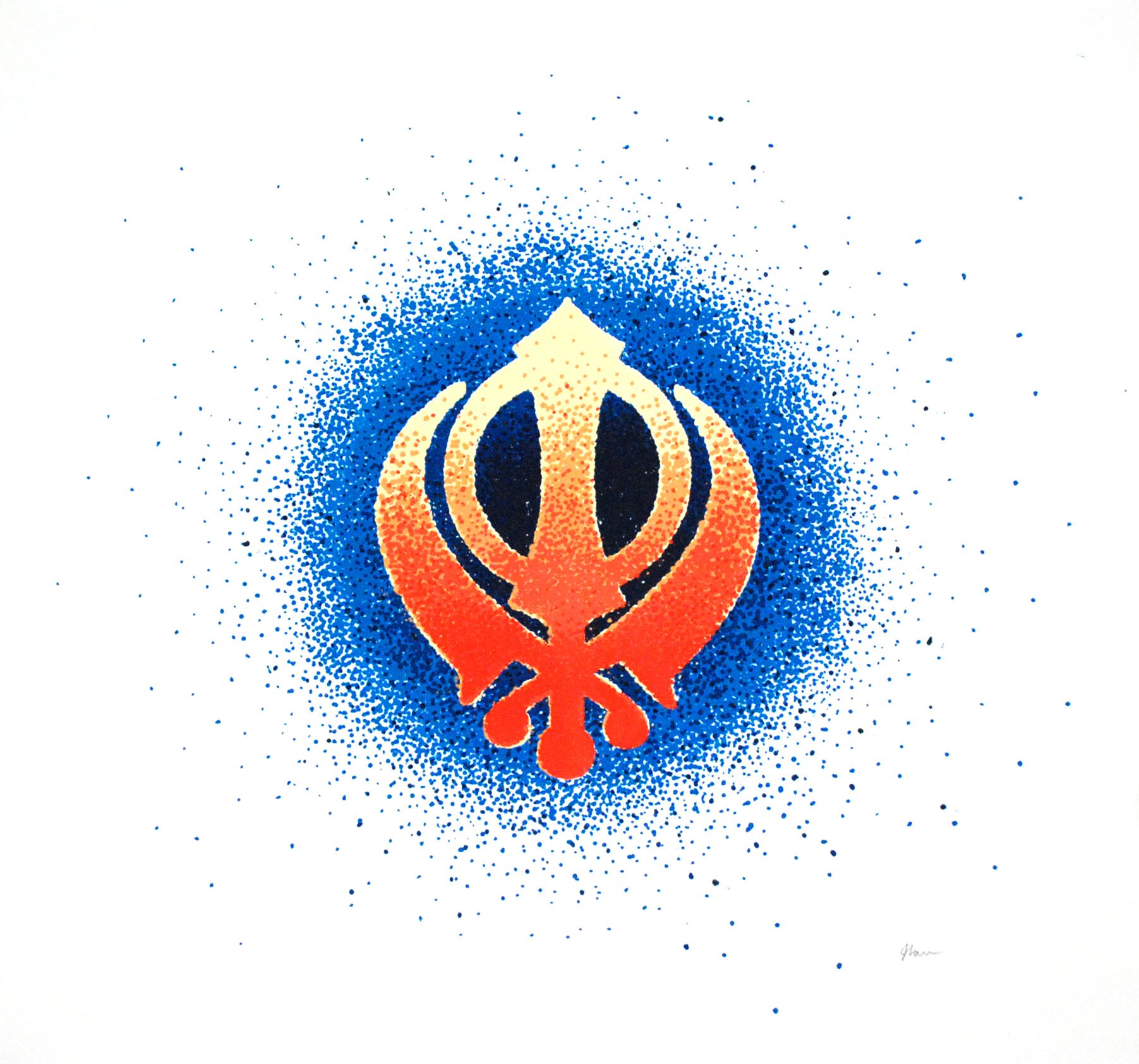 Khanda Wallpaper For Iphone