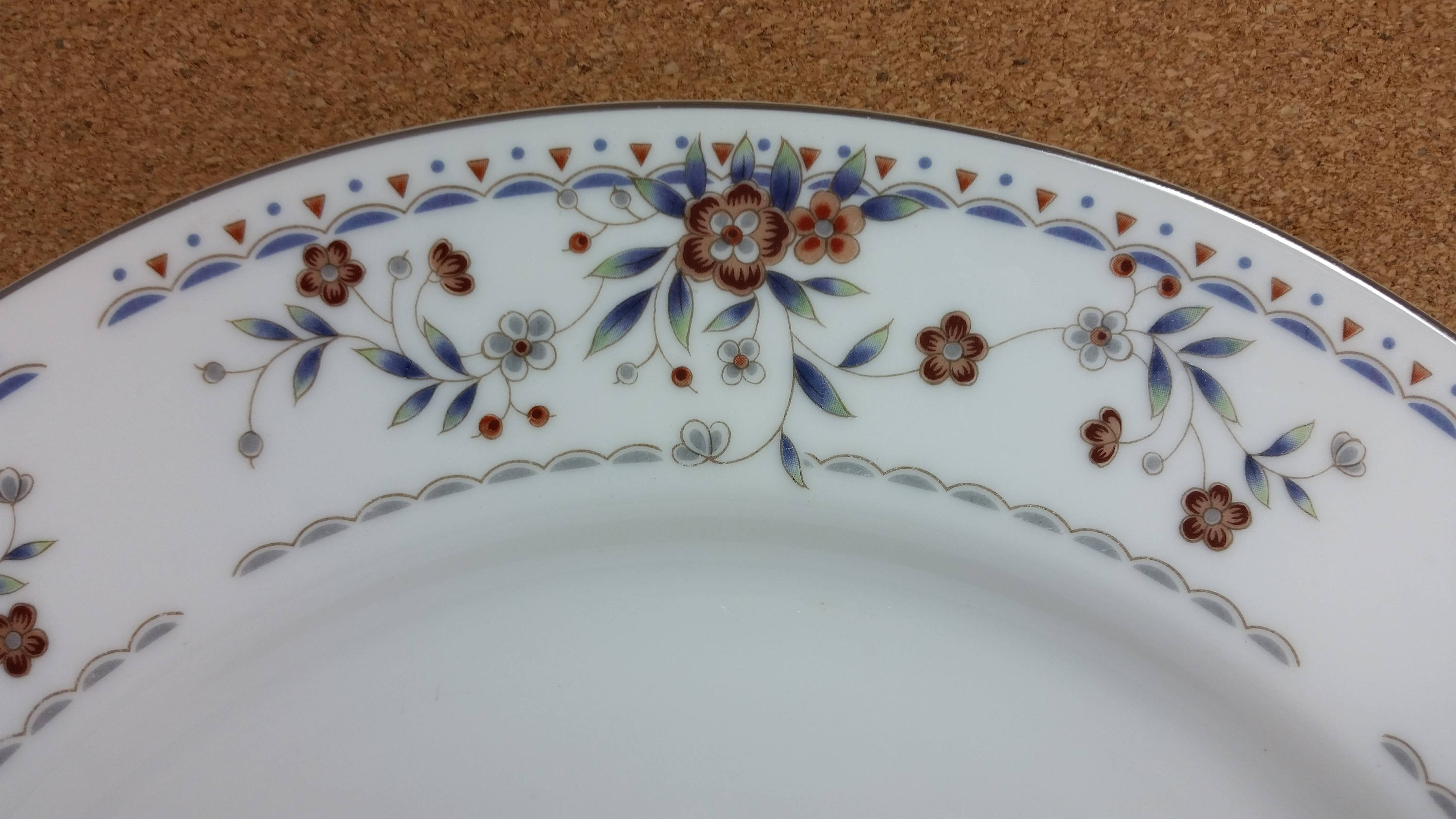 2 Claremont Dinner Plates by Wade Sone Fine China Tableware - Etsy