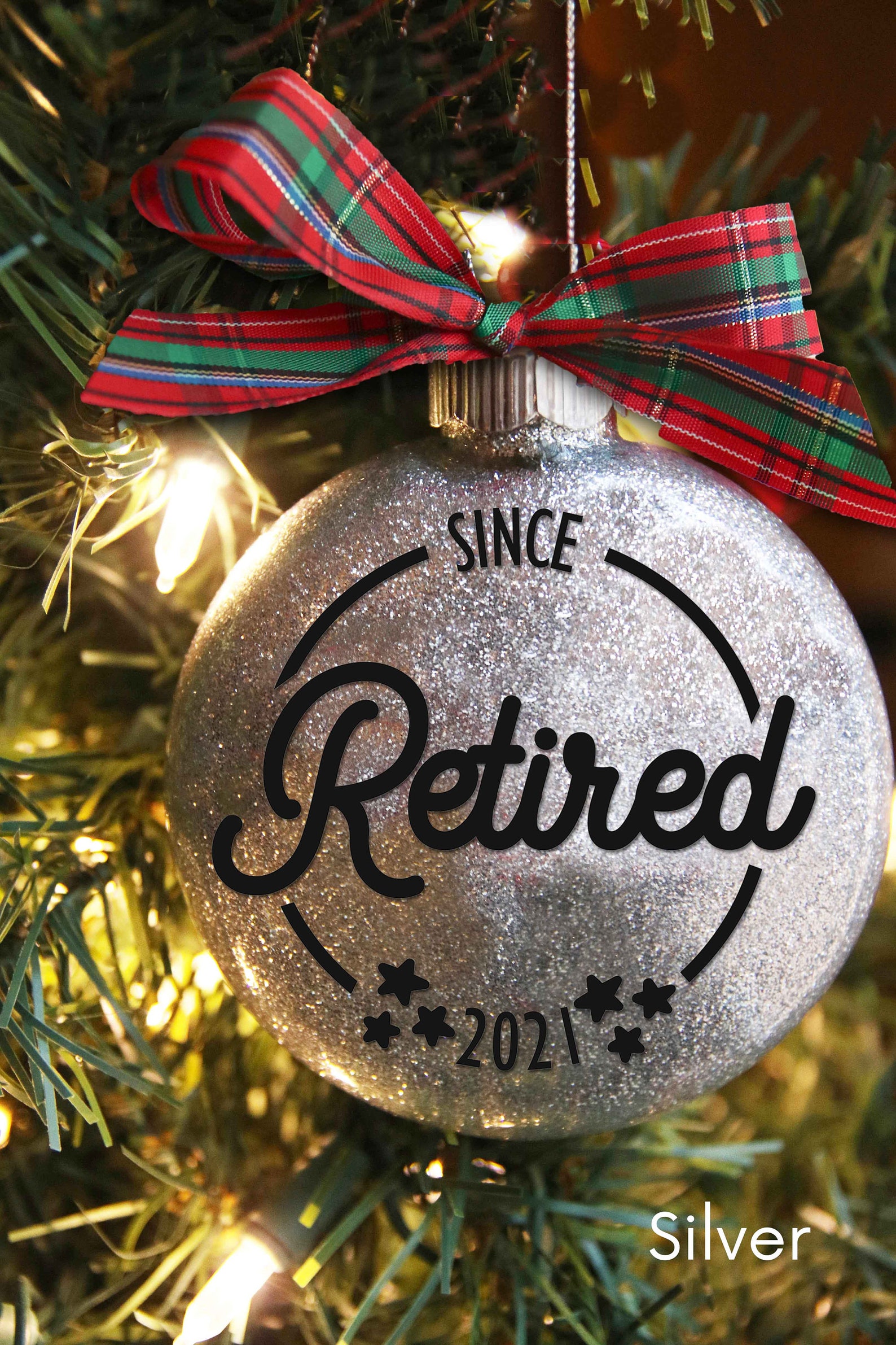 Retirement Christmas Ornament Personalized Retired Gift - Etsy