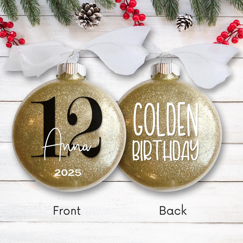 Golden Birthday - Etsy