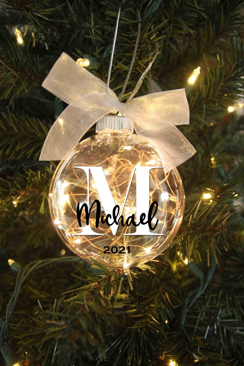 These Personalized Christmas Ornaments Make Great Gift Ideas - Blush ...