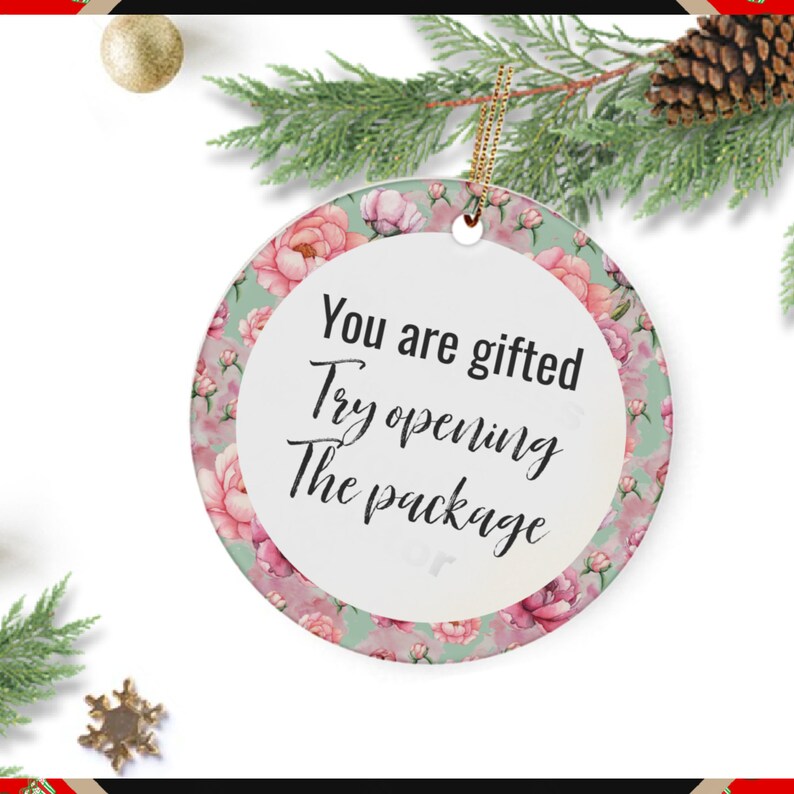 Emotional Support Gift Ideas, Mental Health Ornament, Gift From ...