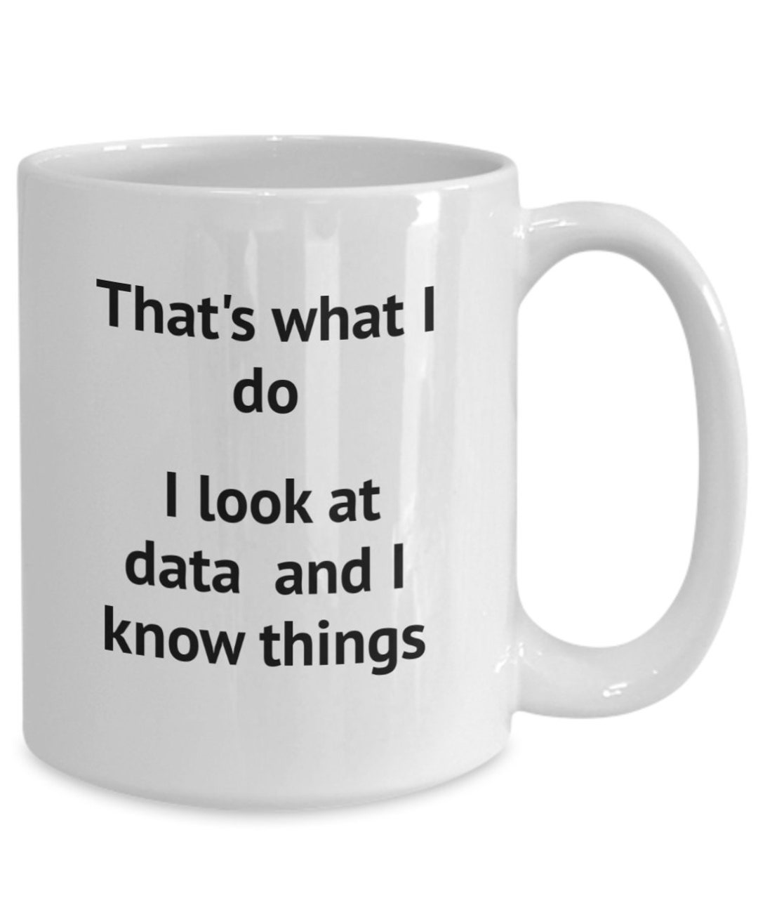 Funny Data Mug, Medical Research Mug, Analyst Gift, Data Nerd Present ...