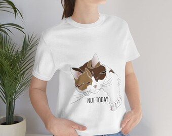 Not Today Cat Shirt - Etsy
