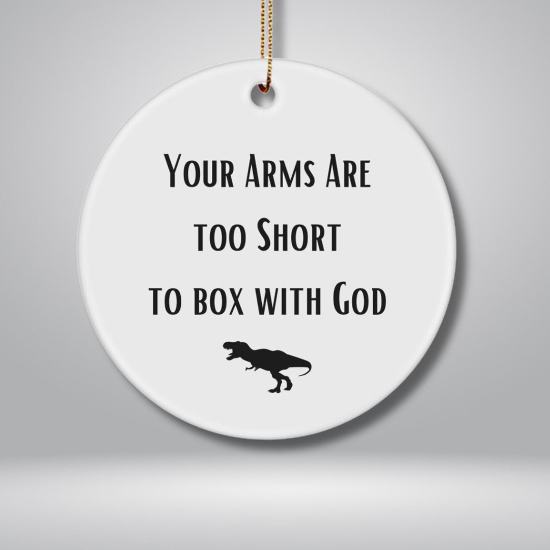 God Ornament, Christian Ornament, Humorous Gift for Pastor, Gift From ...