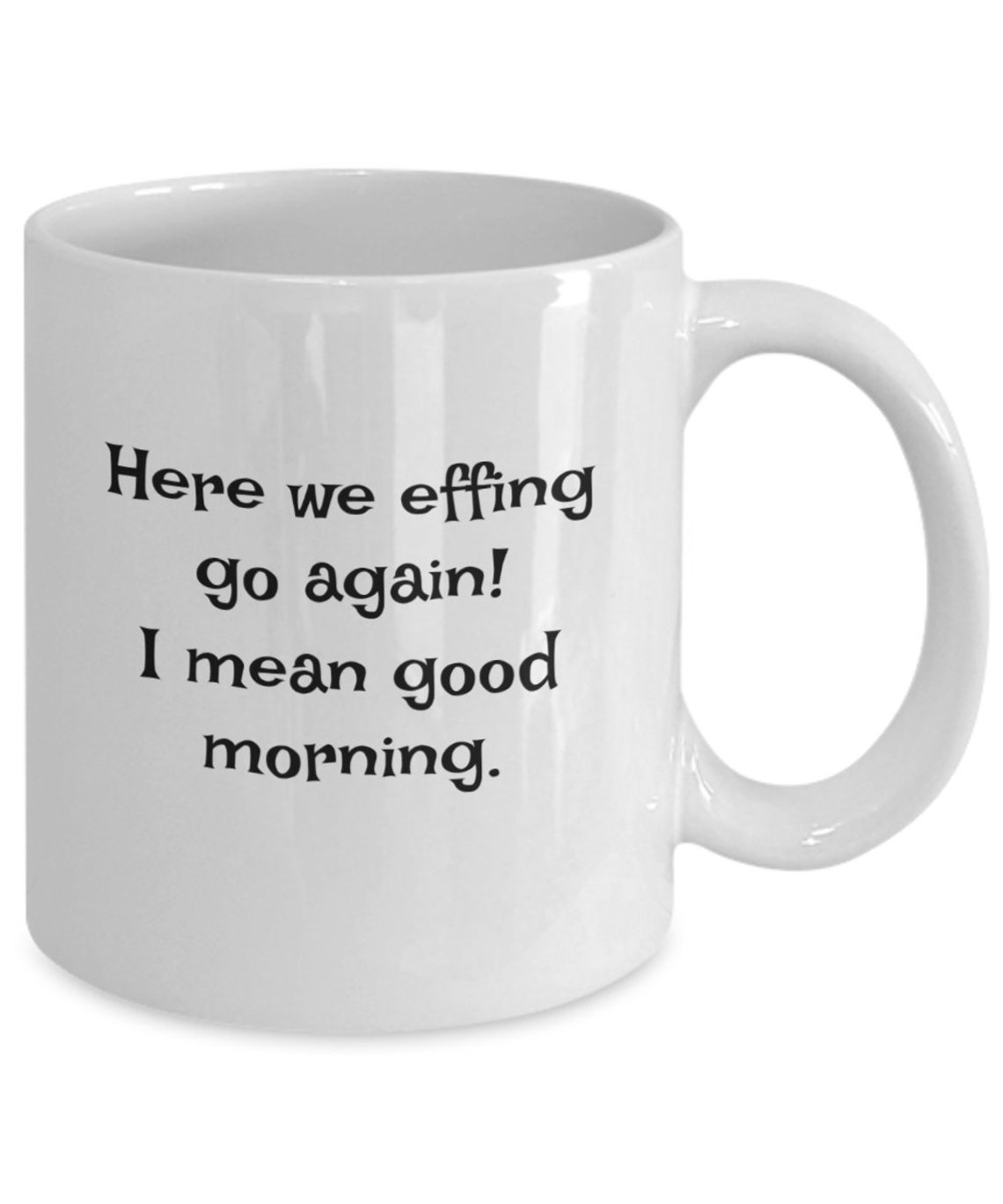 Funny good morning mug coffee cup | Etsy