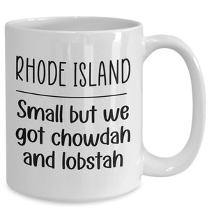 Rhode Island Mug, Gift for Rhode Island Friend, Rhody State Mug, Funny ...