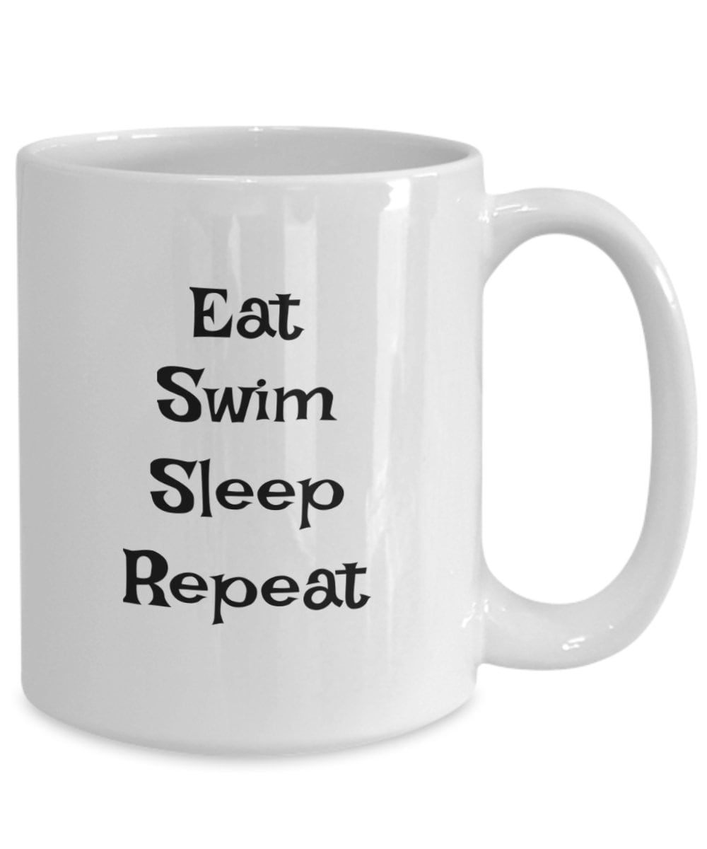 Swim coffee mug gift cup for swimmer birthday gift swimmer | Etsy