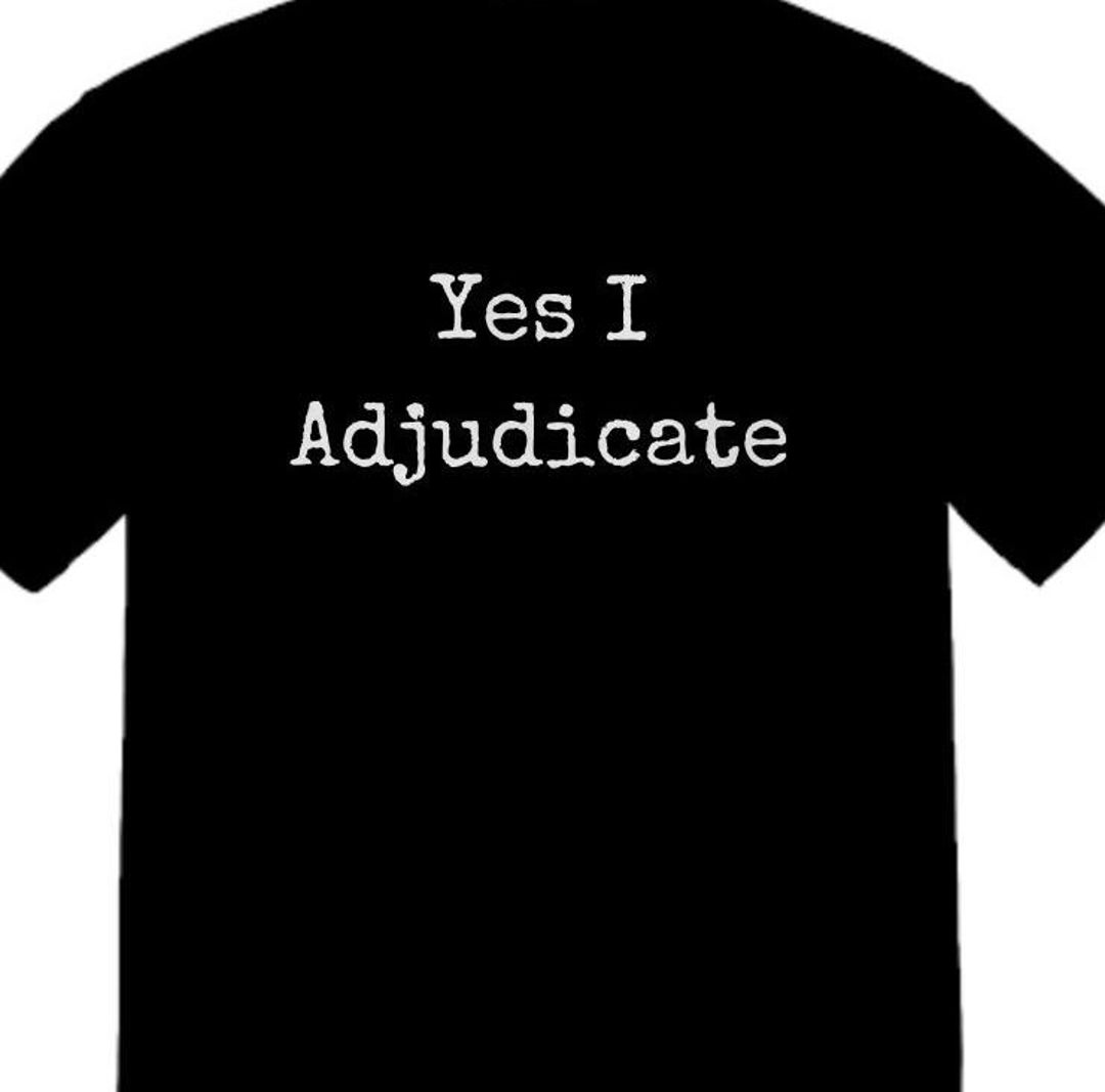 Judge Tshirt, Gift for New Judge, Judge Tee, Adjudicator Shirt ...