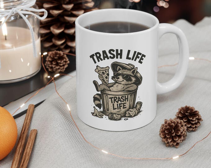 Garbage Collector Mug, Funny Gift for Garbage Man, Trash Man, Waste ...