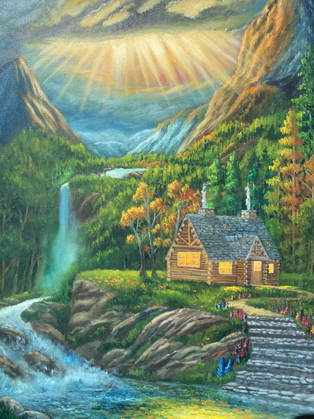 The Majestic Hidden Cabin - Etsy