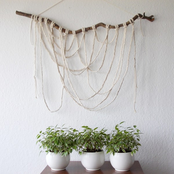 Macrame Branch - Etsy