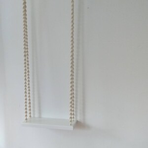 Macrame Swing, Boho Outdoor Tree or Porch Swing, Wooden Adult or ...