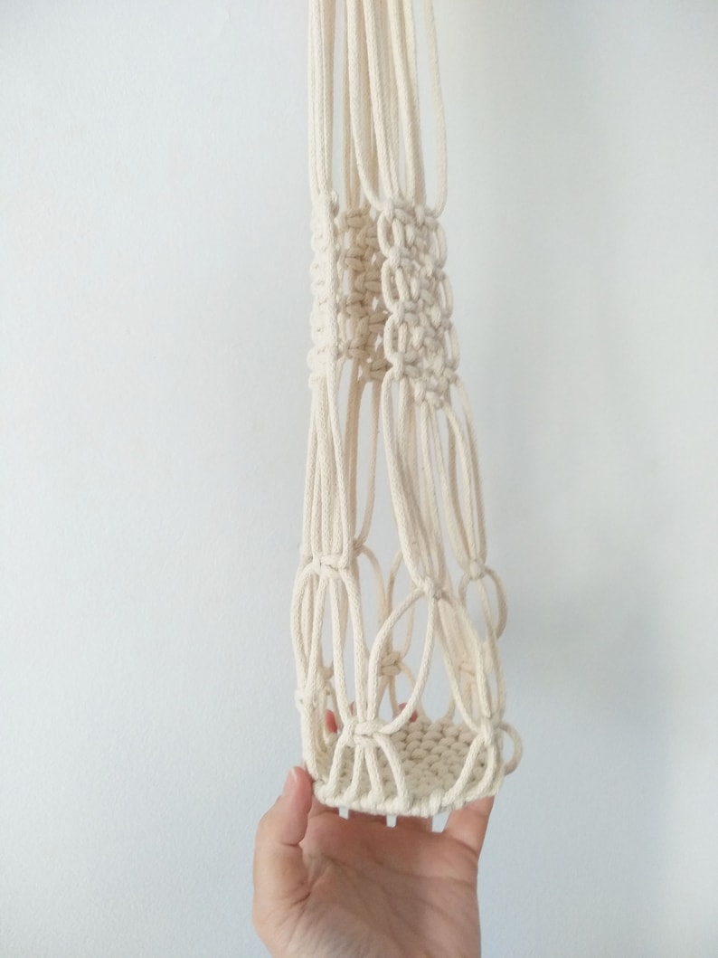 DIY Macrame Plant Hanger Tutorial: Indoor Plant Holder (PDF Pattern) - Etsy