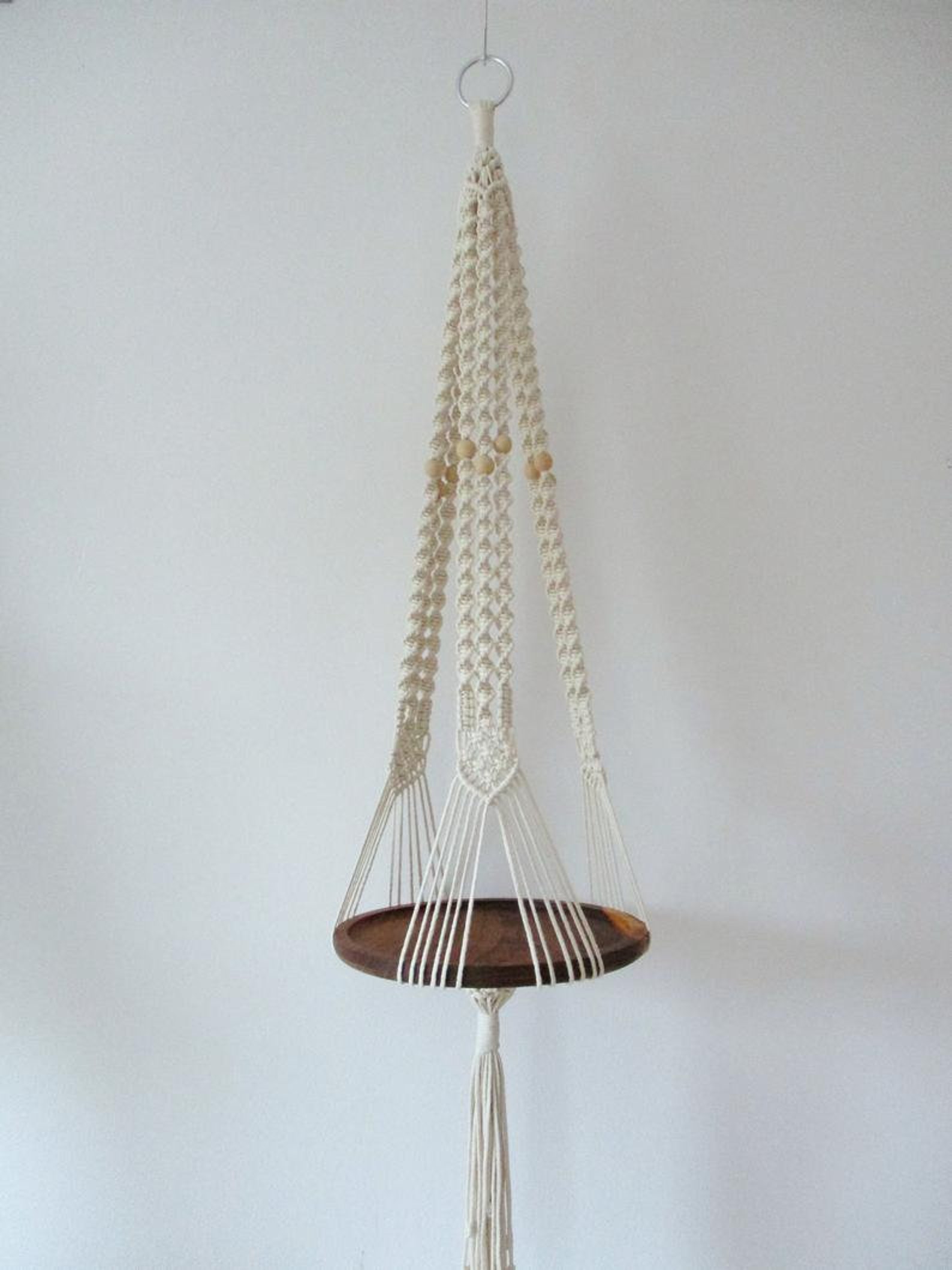 DIY Tutorial for Macrame Hanging Shelf 37'' 95 Cm - Etsy