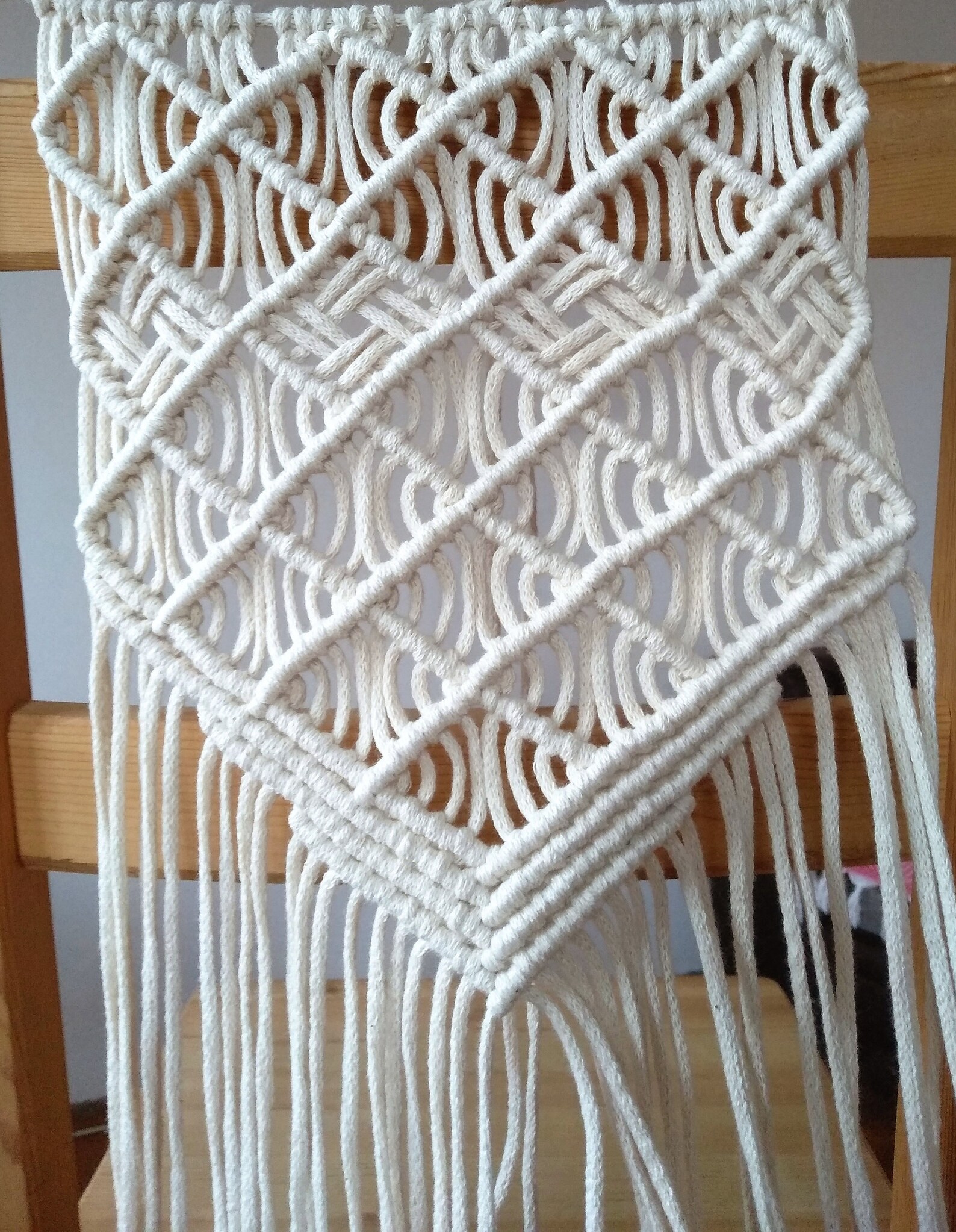 DIY Tutorial for Bridal Macrame Bouquet Wrap or Pot Wrapboho | Etsy