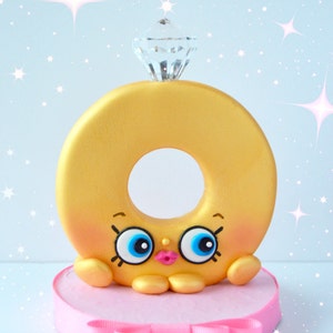 Roxy Ring Cake Topper OOAK, Shopkins Cake Toppers, Shopkins Cake ...