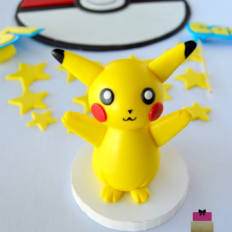 Pikachu Cake Topper - Etsy